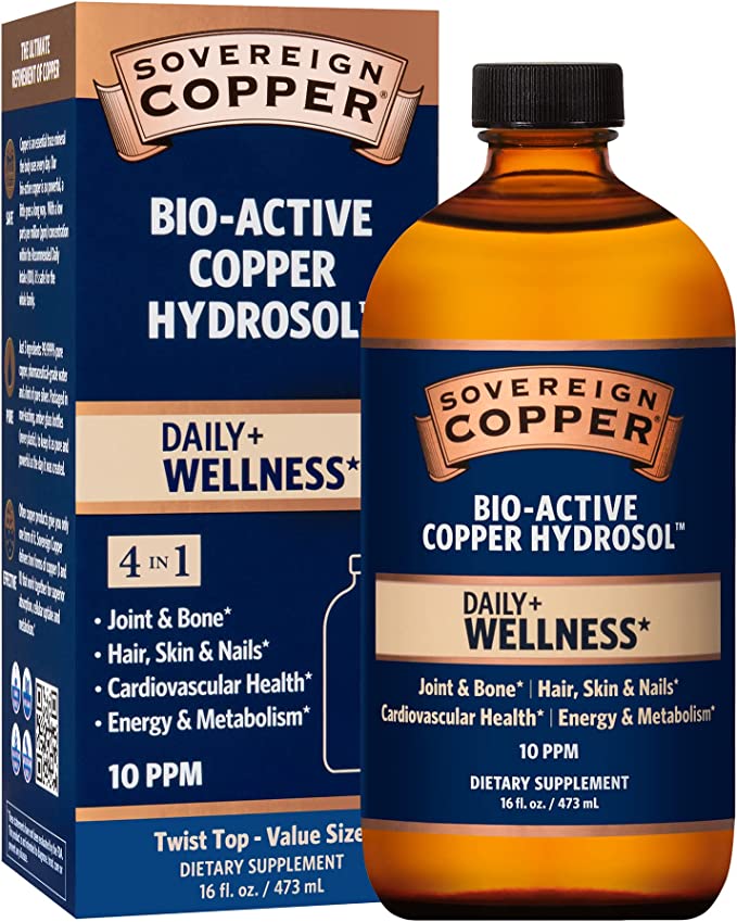 Argentyn Sovereign Copper Hydrosol Liquid – The Drs Wolfson Shop